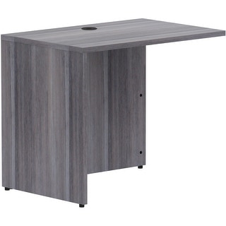 Lorell Weathered Charcoal Laminate Return Shell - Bed Bath & Beyond ...