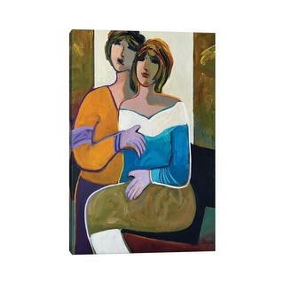 iCanvas "Lovers At Winery" by Shalla Javid Canvas Print - Bed Bath ...