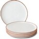 Ceramic Dinner Plates Set of 6, 10 inch Dish Set - Bed Bath & Beyond ...