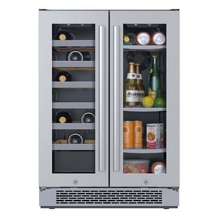 Avallon AWBC241GGFD 24" Wide 21 Bottle Capacity 64 Can Capacity - Bed ...