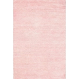 Ahgly Company Machine Washable Contemporary Light Red Pink Area Rugs ...