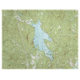 Newfound Lake, NH Nautical Map Place Mat Set of 4 - Bed Bath & Beyond ...