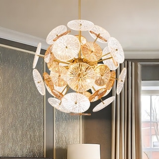 Beverly 11-Lights Modern Glam Sputnik Firework Starburst Pendant Light ...