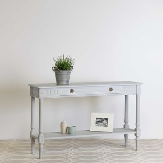 Wood Console Entry Table With Shelf by East at Main - Bed Bath & Beyond ...