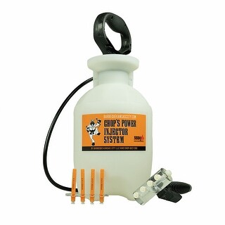 1 Gallon Chops Power Injector System With Plastic Adapters For Easy ...