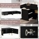 Rib Pattern TV Stand with 2 Storage Drawers and 2 Cabinets - Bed Bath ...