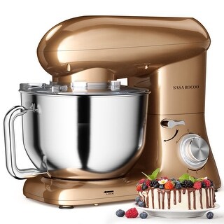 Stand Mixer, 7.5QT 660W 6+P Speed Tilt-Head Food Mixer, Kitchen ...