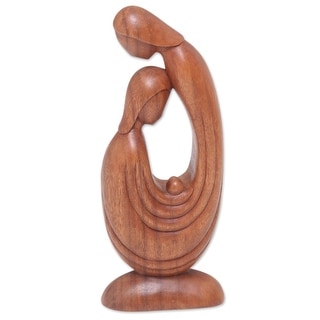 Novica Handmade First Love Wood Sculpture - Bed Bath & Beyond - 37866640