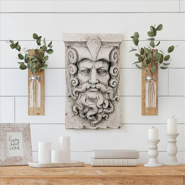 Design Toscano Poseidon Greek God Wall Sculpture - Bed Bath & Beyond ...