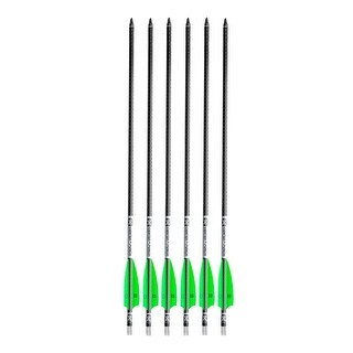 TenPoint EVO-X CenterPunch Crossbow Arrows w/ Alpha-Nocks (20"/6-Pack ...
