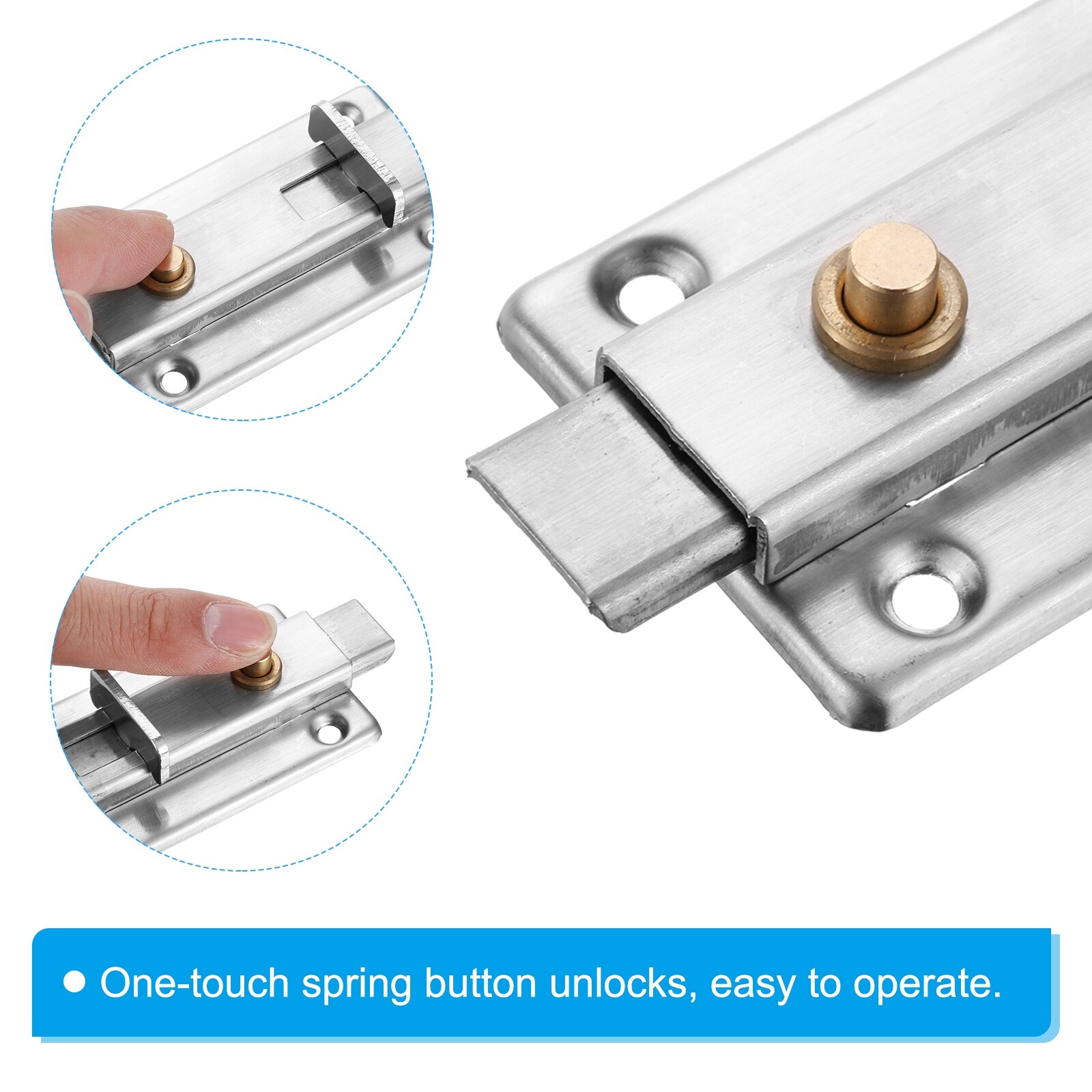 sliding bolt lock latch
