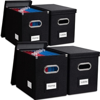 File Organizer Box - Set of 4 - Bed Bath & Beyond - 39310912