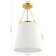 SAFAVIEH Lighting Valor 12-inch Pendant - 12" W x 12" D x 20" H - On ...