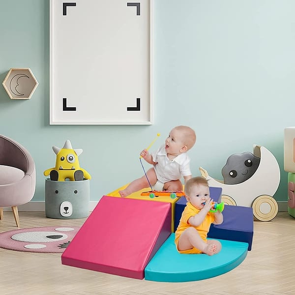 Kids Climb Foam Play Set for Toddlers Baby Climbing Toys Indoor - Bed ...