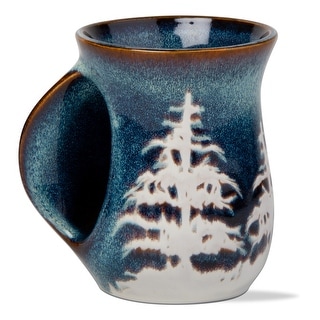Forest Left-Handed Handwarmer Mug Coffee&Tea Mug Stoneware 16 oz ...