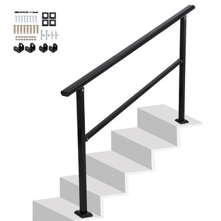 Outdoor Adjustable Height Double Bar Type Handrails - Bed Bath & Beyond ...