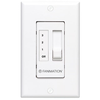 Three Speed Wall Control For Up To Five Fans Non-Reversing - Fan Speed ...