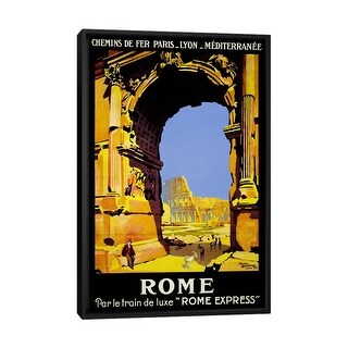 iCanvas "Rome Express Rome, Par le Train de Luxe" by Print Collection ...