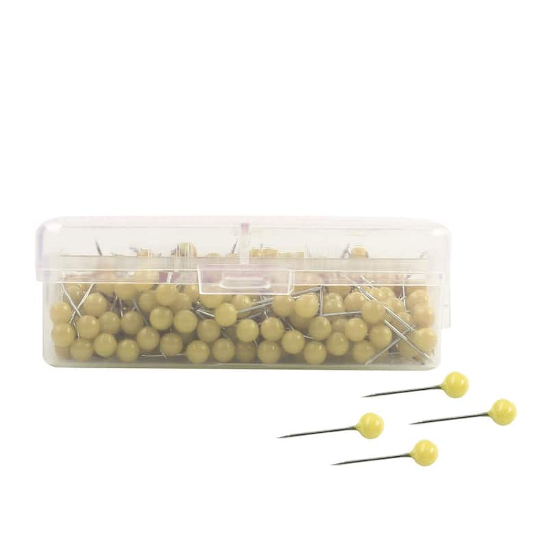 500pcs Round Head Push Pins Thumb Tacks for Home Bulletin Board Crafts ...