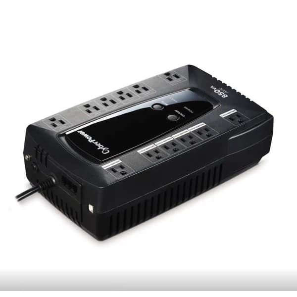 CyberPower LE850G-R New Battery Backup 850VA/460W with Surge Protection ...