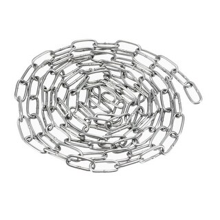 Proof Coil Chain 304 Stainless Steel 1.2mm Thickness Zinc Plated - Bed ...