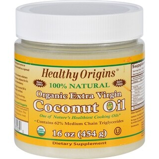 Healthy Origins Coconut Oil - Organic - Extra Virgin - 16 oz - Bed Bath ...