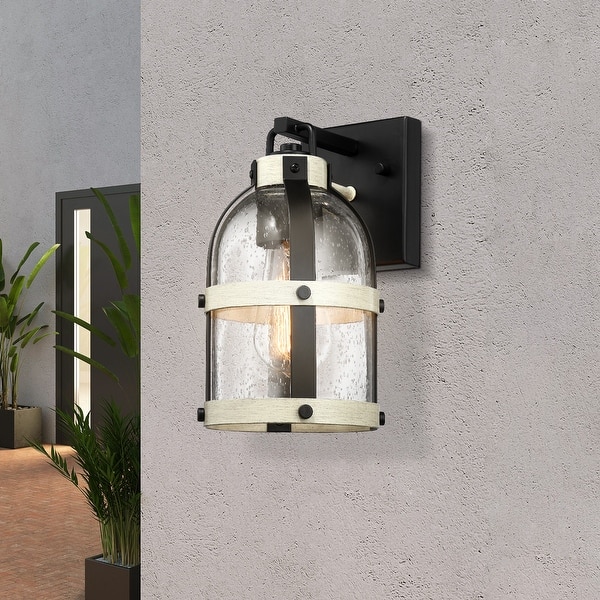 Sigurd Pirates of the Caribbean Outdoor Black Wall Light - 1-LIGHT ...