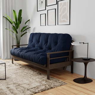 Porch Den Boyd Blue Suede Daybed Lounger Bed Bath Beyond 11903664
