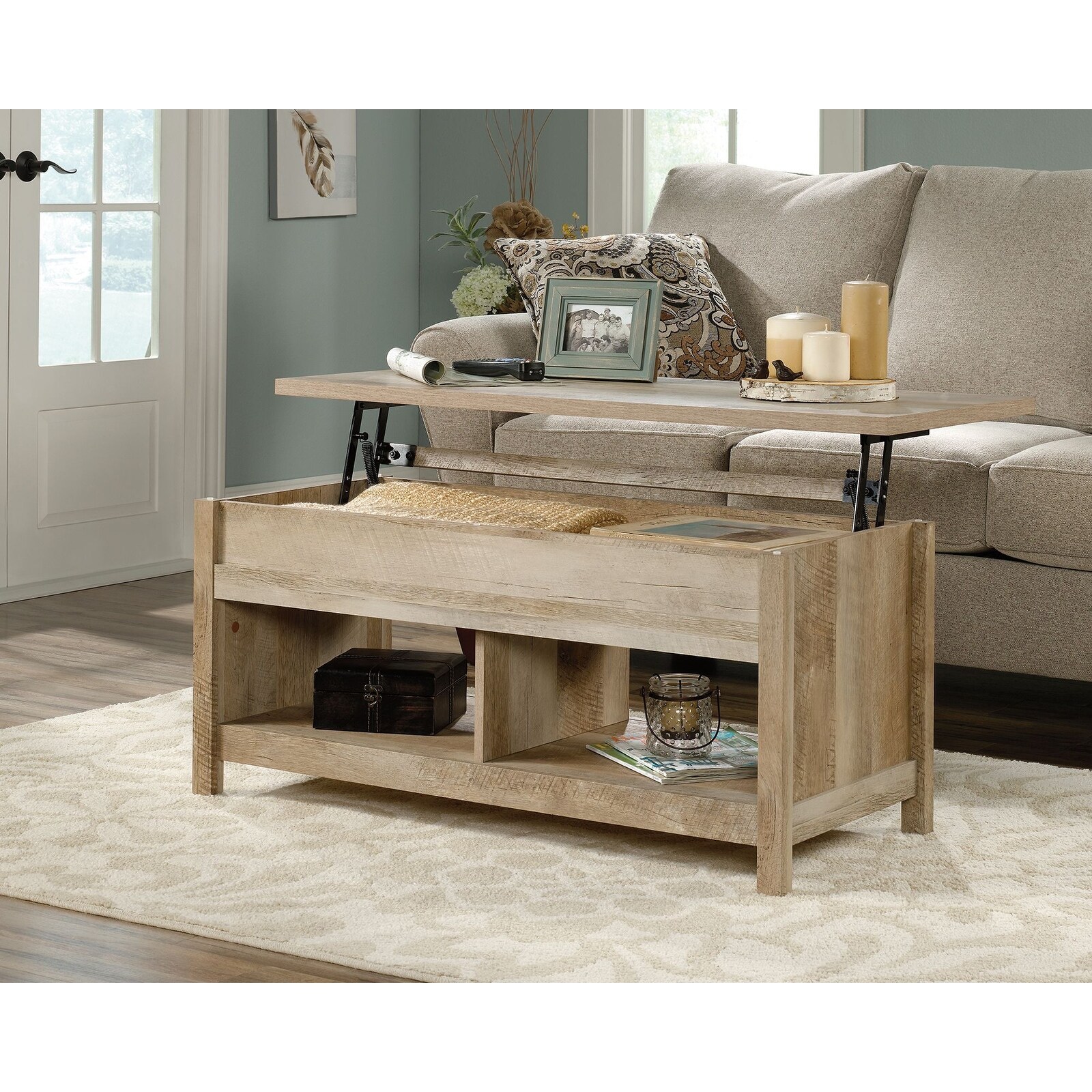 Sauder cannery bridge lift top coffee table store