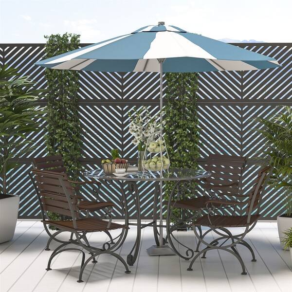 Outdoor Privacy Screen Free Standing Parallel Lines - 76x47 - Bed Bath ...
