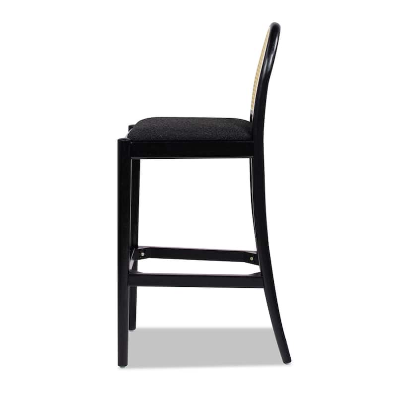 Panama Arched Cane Rattan Counter and Bar Stool (Set of 2) - On Sale ...