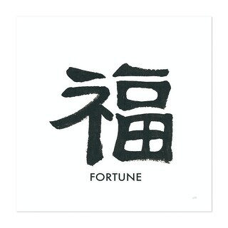 Fortune Word Typography Inspirational Symbols Art Print/Poster - Bed ...