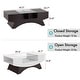 Furniture of America Angelic Contemporary Storage Coffee Table with ...