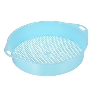 Garden Sifting Pan Plastic Potting Sieve Mesh Filter Soil Screen Tool ...