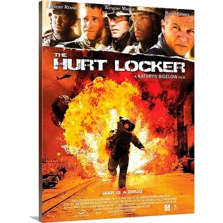 "The Hurt Locker - Movie Poster" Canvas Wall Art - Bed Bath & Beyond ...