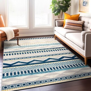 Porch & Den Cruz Geometric Area Rug - Bed Bath & Beyond - 29630366