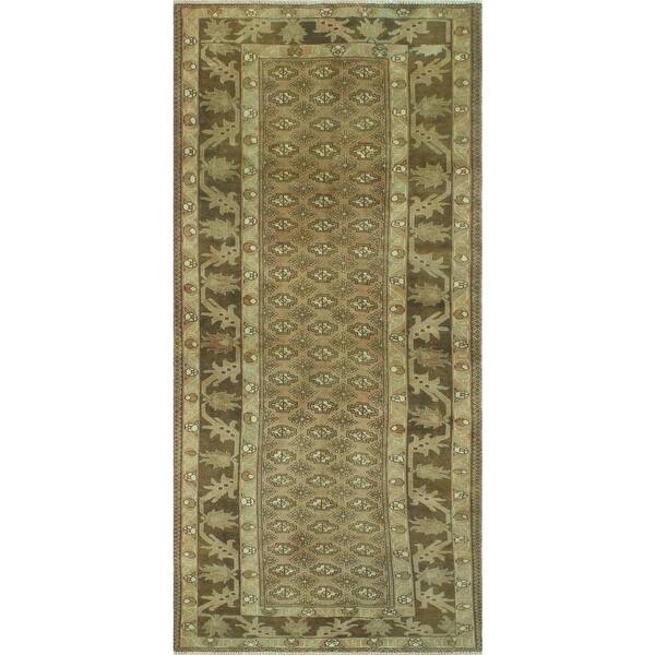 Semi Antique Mandy Brown/Beige Runner - 4'3" x 9'0" - Bed Bath & Beyond ...