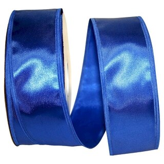 Royal Blue Dyna Satin Ez Wired Ribbon - Bed Bath & Beyond - 36880249