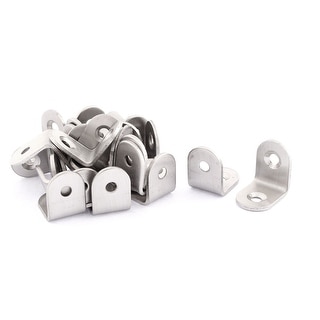 Stainless Steel 90 Degree Angle Bracket 20 x 20mm 25PCS - Silver Tone ...