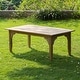 Cambridge Casual Leon Teak Outdoor Patio Coffee Table - Bed Bath ...