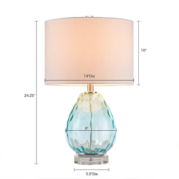 510 Design Borel Ombre Glass Table Lamp - Bed Bath & Beyond - 18193724