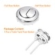 Toilet Tank Button Dual Push Flushing Replacement Button for 58mm Hole ...