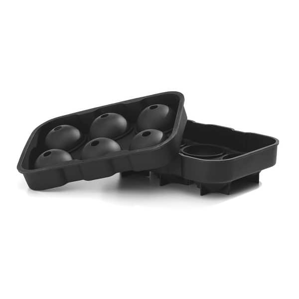 Cambridge 6-Sphere Black Silicone Ice Mold - Bed Bath & Beyond - 39766707