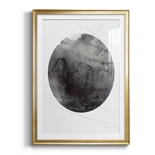 Graphite Moon I Premium Framed Print - Ready to Hang - Bed Bath ...