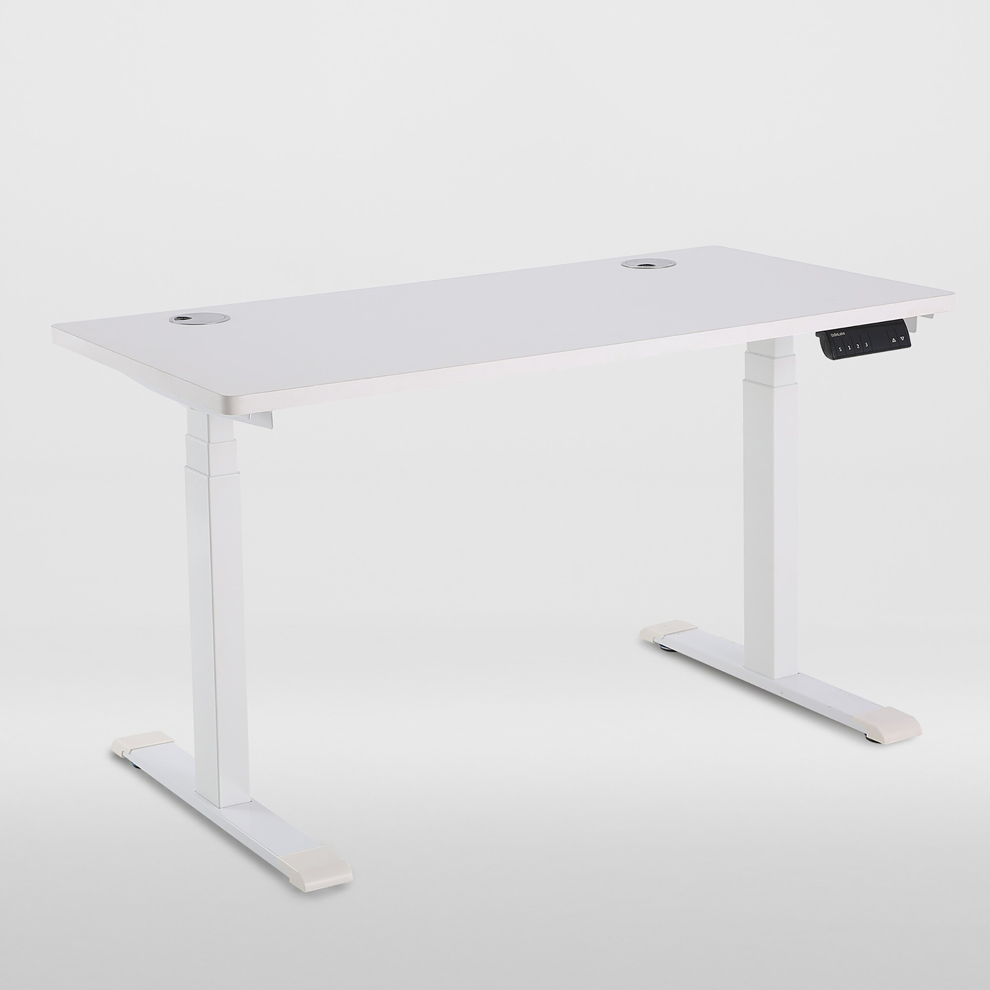 Electric Height Adjustable Standing Desk,Sit to Stand Ergonomic ...