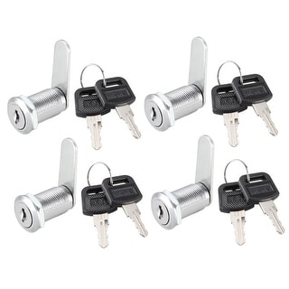 Cam Lock 30mm Cylinder Length Fits Max 7/8-inch Thick Panel 4Pcs - 30mm ...