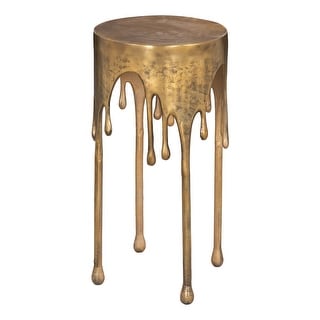 Drip Accent Table Antique Brass - Bed Bath & Beyond - 40010182