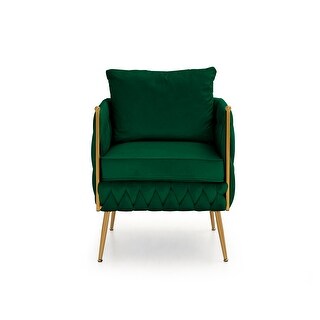 Velvet Sofa Sets Bucket Woven Loveseat Chair Tufted Accent Sofa - Bed ...