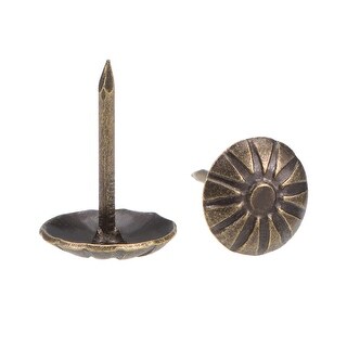 Upholstery Nails Tack 11mm Head Dia Round Thumb Push Pins 50 Pcs ...