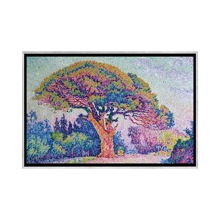 iCanvas "The Pine Tree at St. Tropez, 1909 " by Paul Signac Framed ...